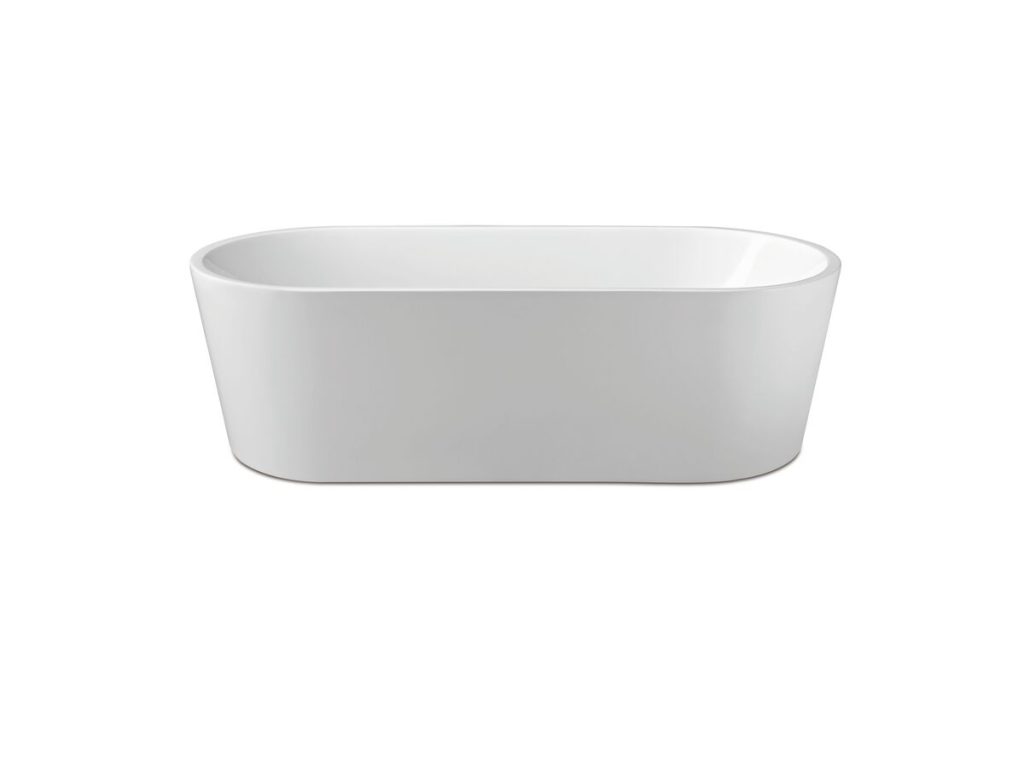 Posh Solus Freestanding Bath 1780 x 800 x 560mm White No Overflow ...