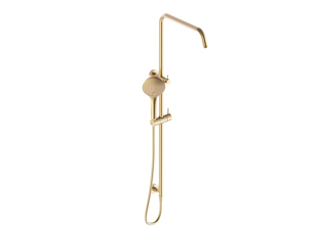 Mizu Drift Twin Rail Shower and 120mm Handshower Only with Top Rail ...