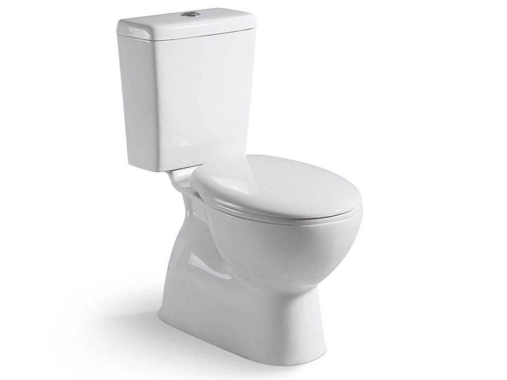 Posh Solus Square Close Coupled Toilet Suite S Trap with Soft Close ...