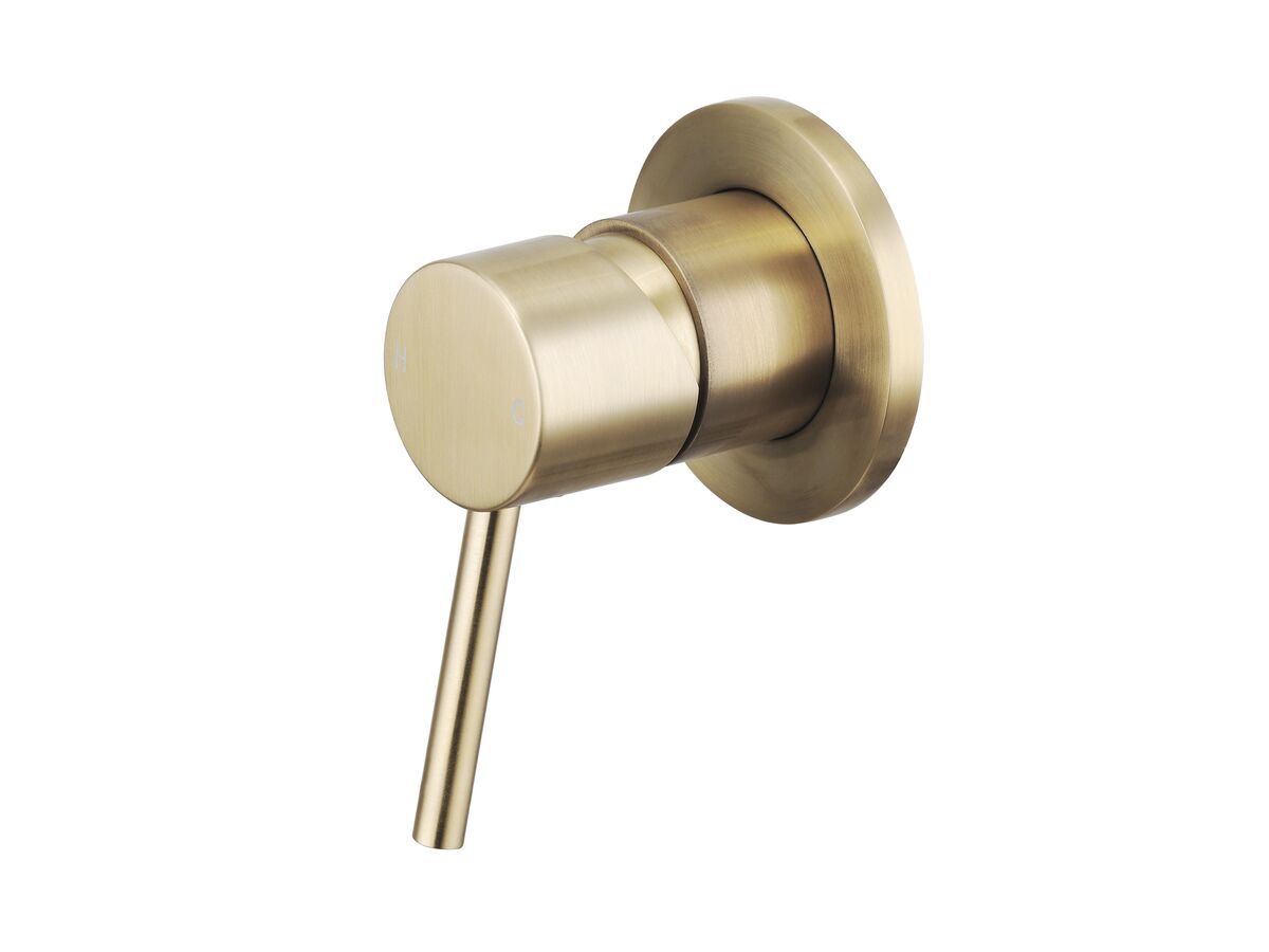 Mizu Drift MK2 Shower Mixer Trimset Brushed Gold - RYVE Bathrooms and ...